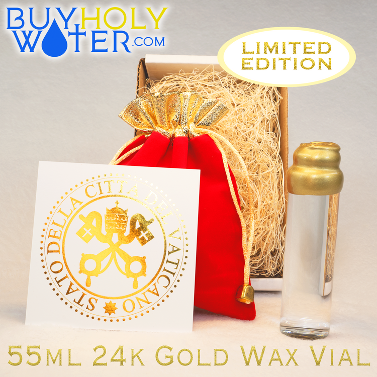 Gold Series Holy Water • Limited Edition 55mL Cork Vial – BHW