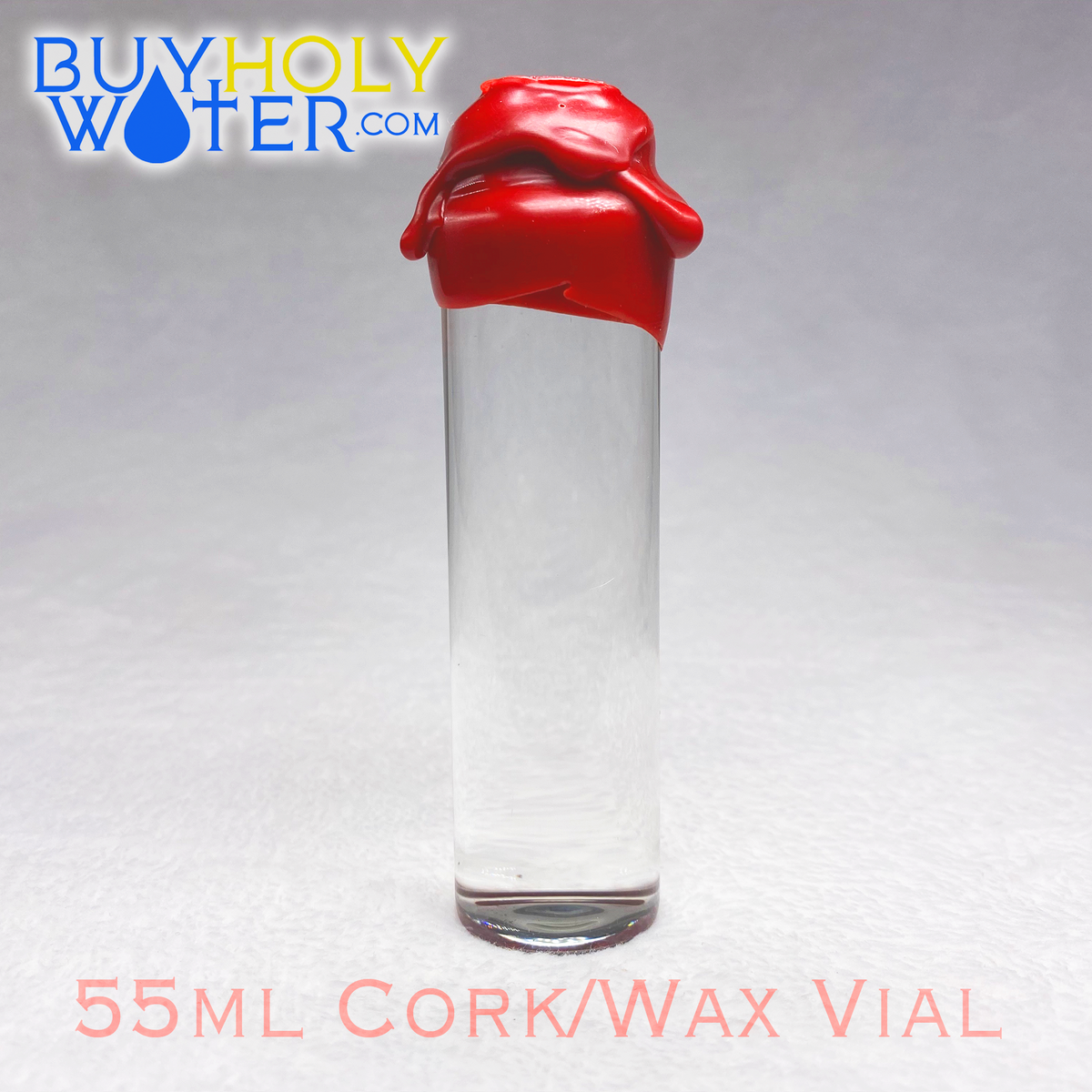 Pure Holy Water • Authentic Wax Sealed 55mL Cork Vial – BHW