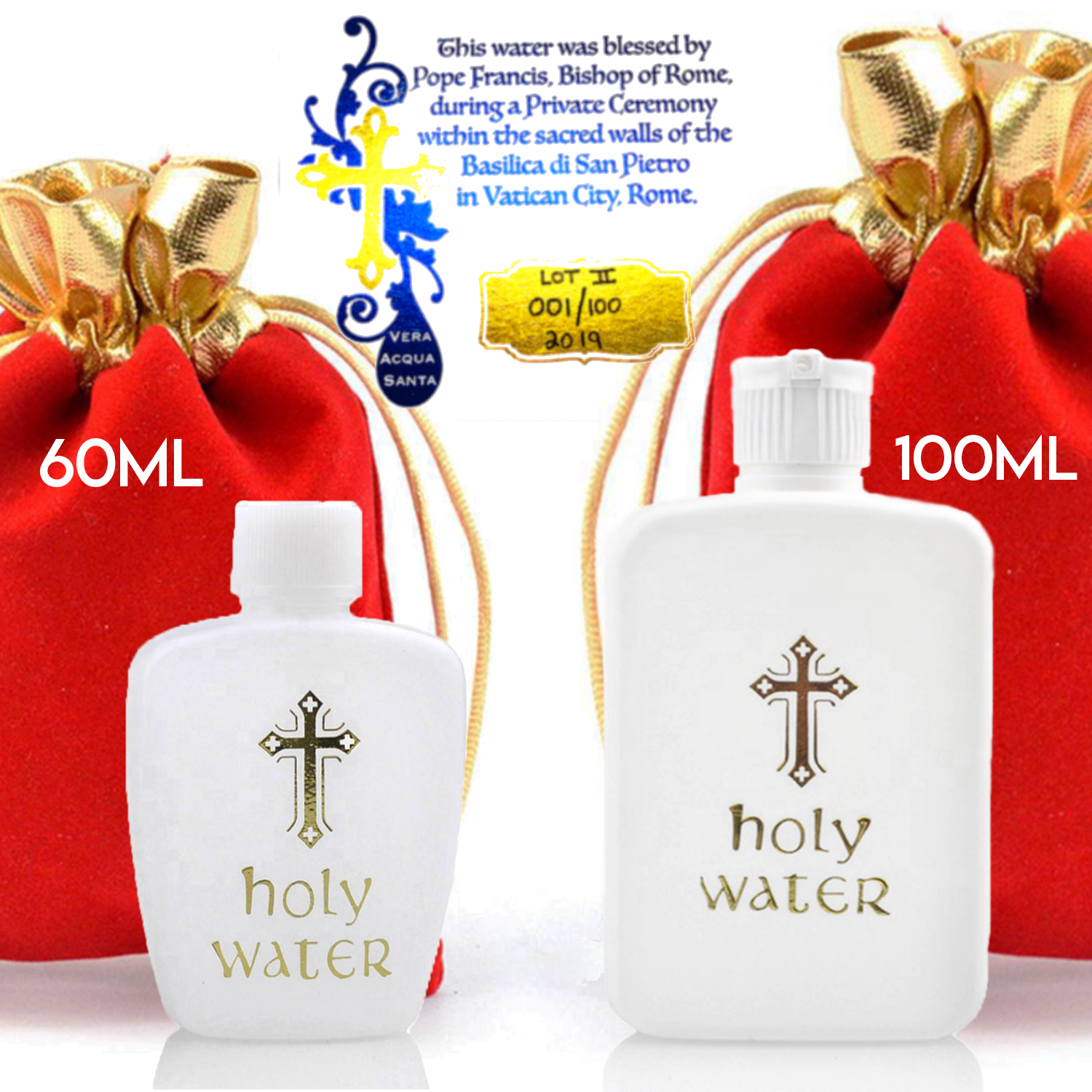 Holy Water Portable Squeeze Bottle • Authentic Vatican Blessed – BHW